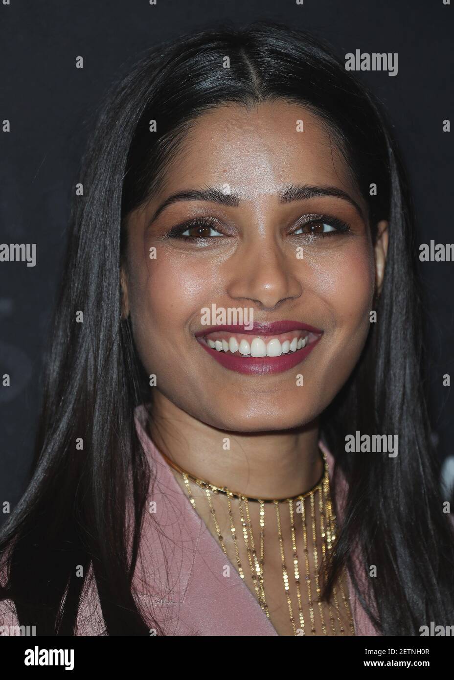 BEVERLY HILLS, CA - APRIL 13: Freida Pinto at Showtime's "Guerrilla ...