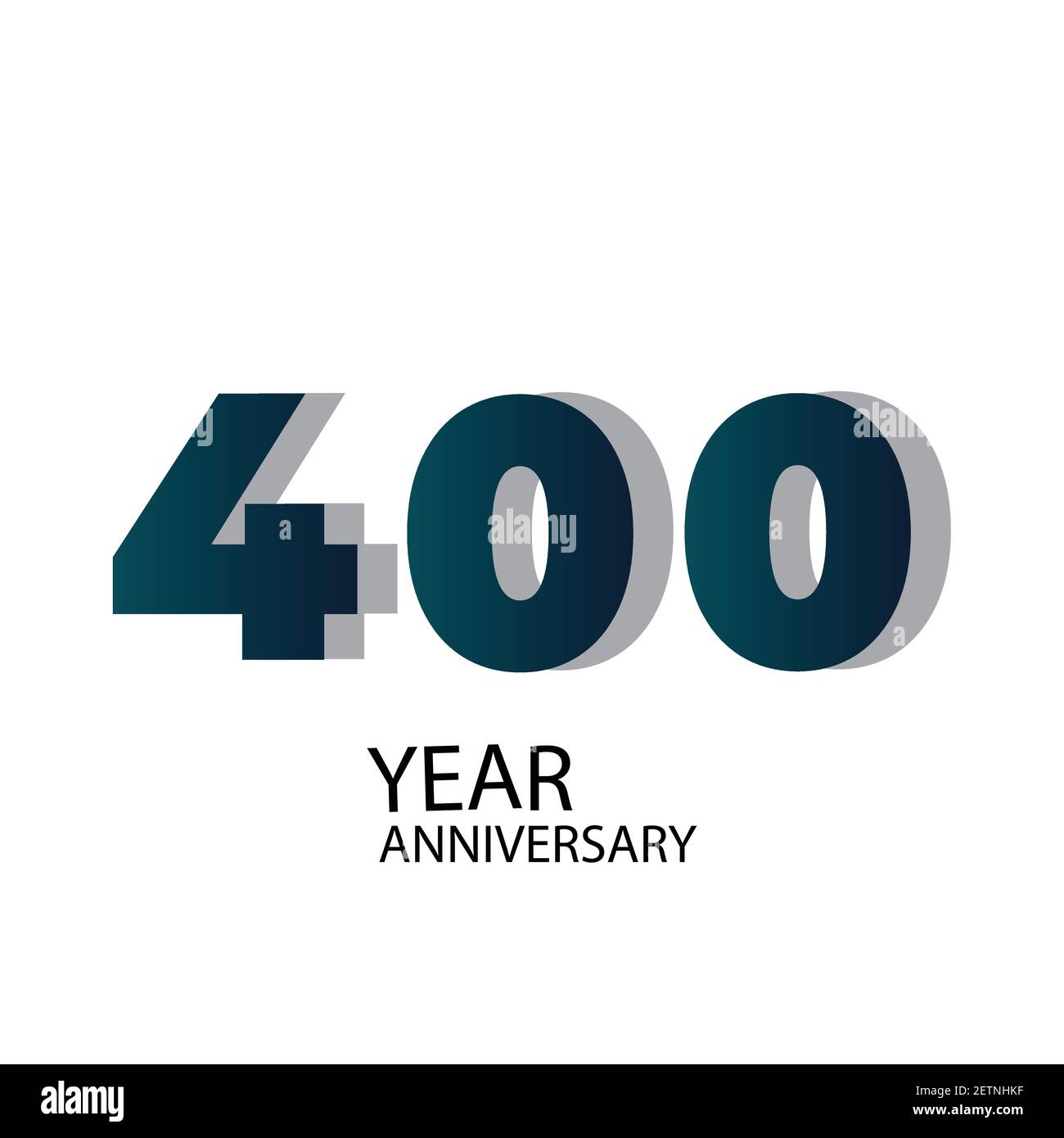Celebrating 400 years Stock Vector Images - Alamy