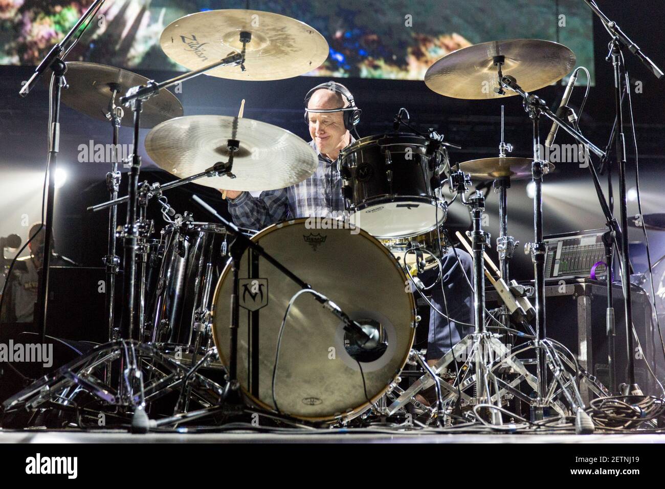 Drummer Jack Irons (formerly Red Hot Chili Peppers and Pearl Jam) at ...