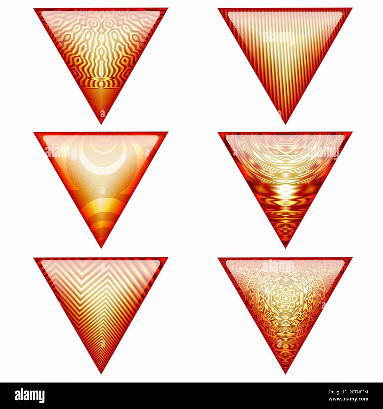 3d triangles Cut Out Stock Images & Pictures - Alamy