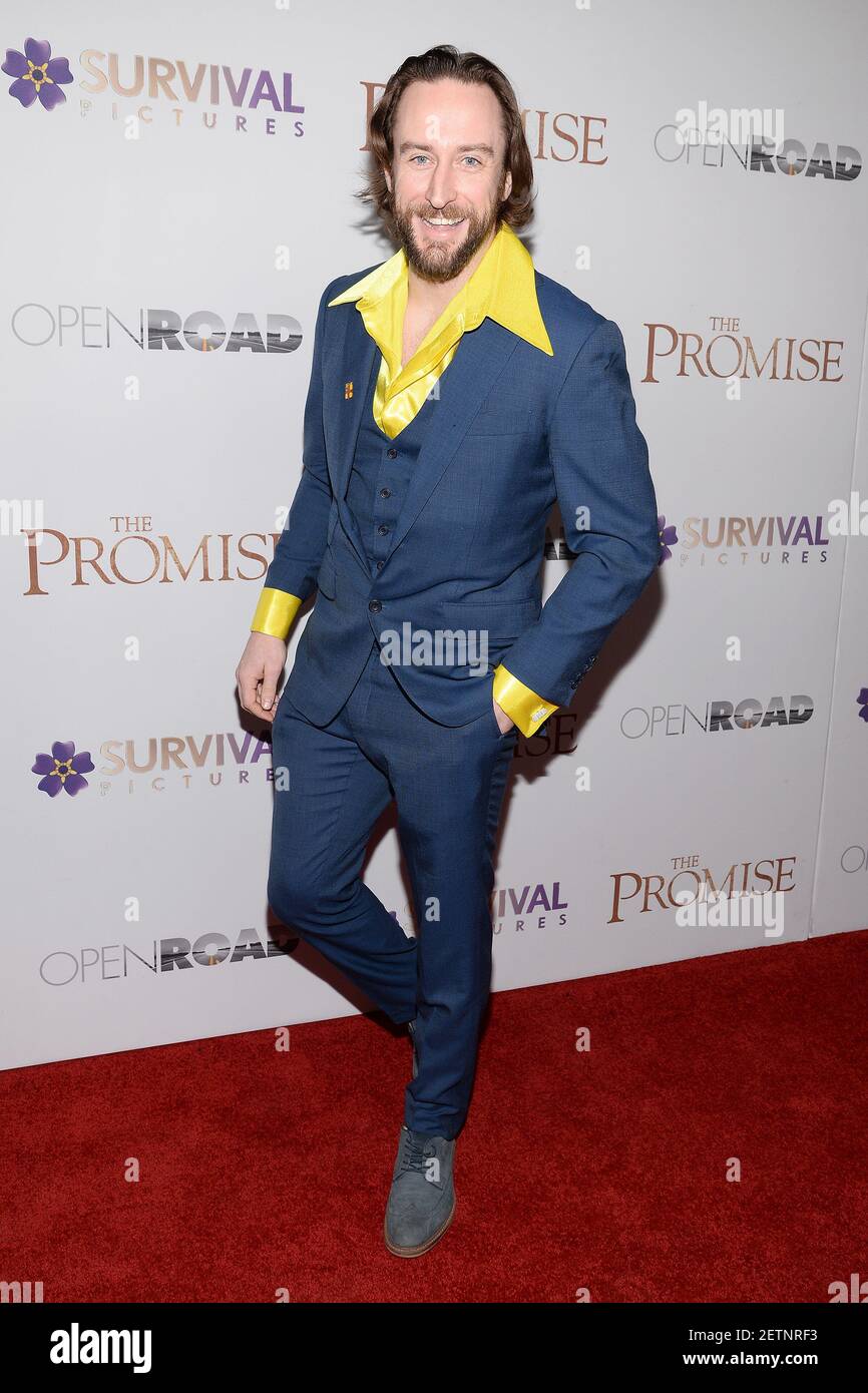 Actor Philip Burke attends 'The Promise' New York Screening at Paris ...