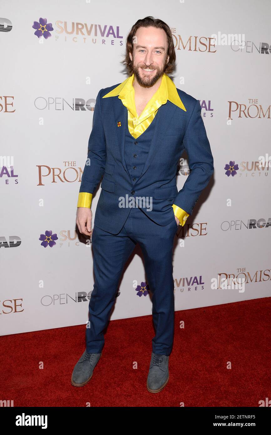 Actor Philip Burke attends 'The Promise' New York Screening at Paris ...