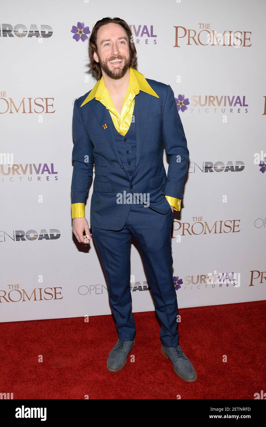 Actor Philip Burke attends 'The Promise' New York Screening at Paris ...