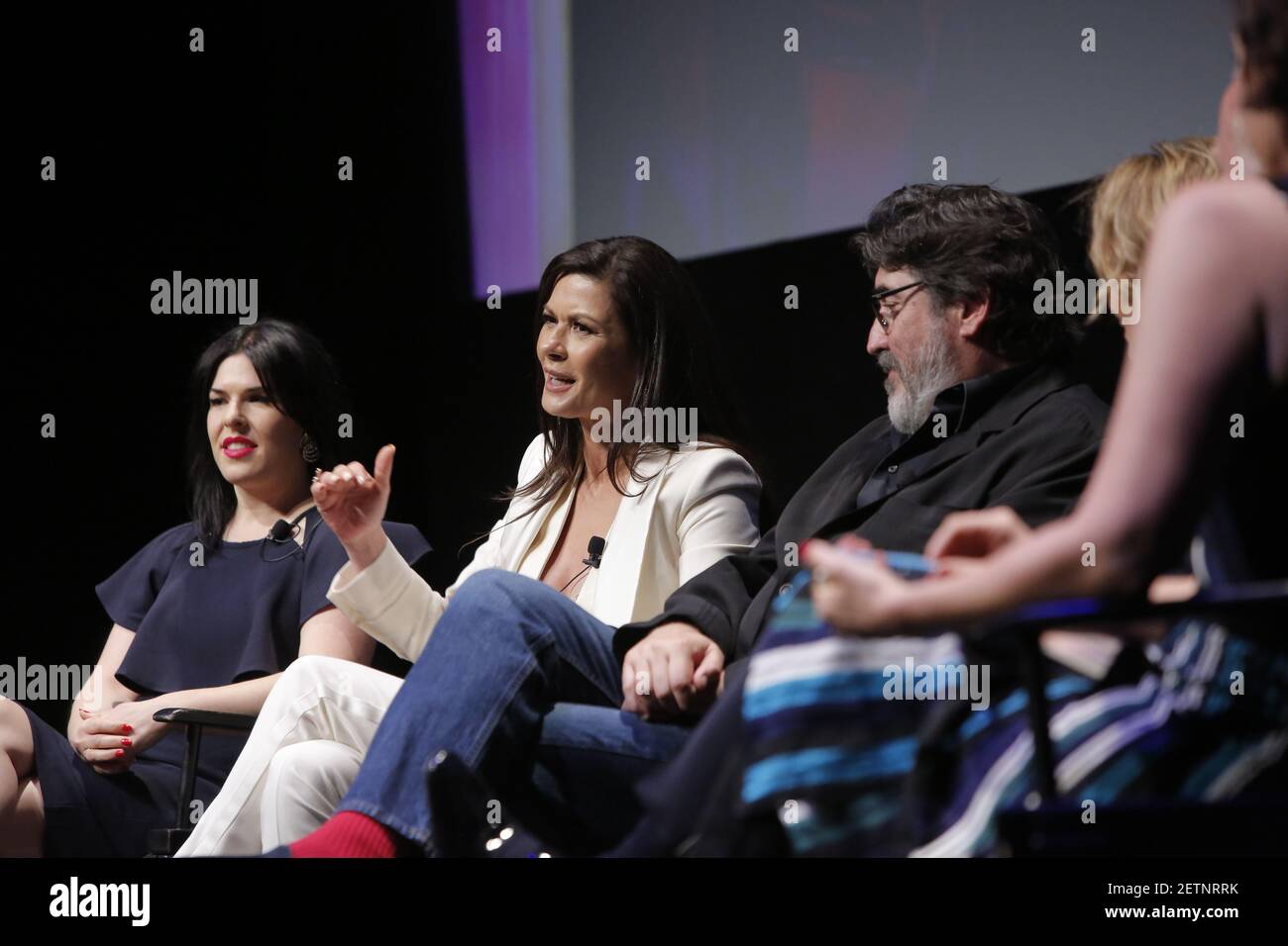 NEW YORK - APRIL 18: Alexis Martin Woodall, Catherine Zeta-Jones and ...