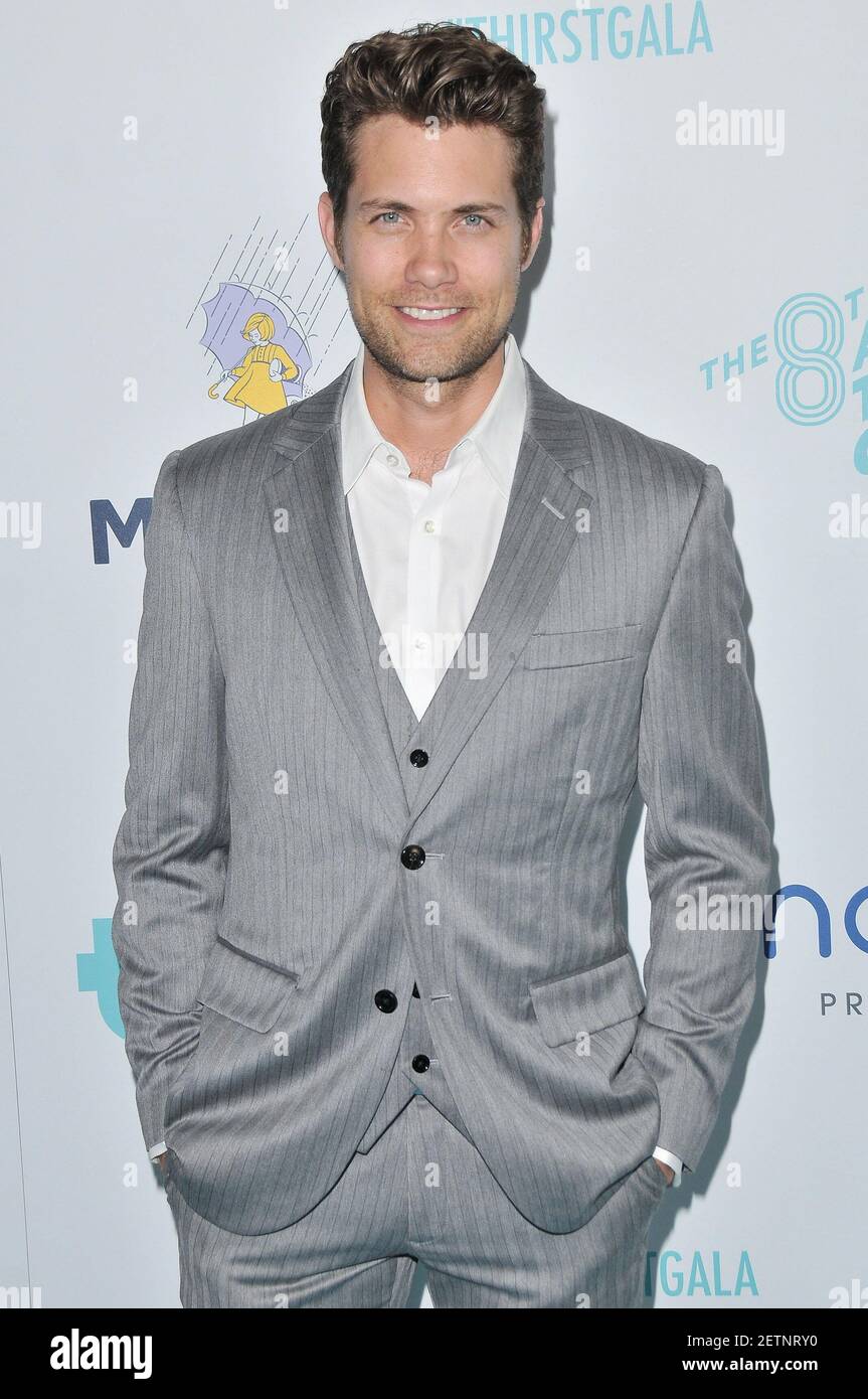 Drew Seeley arrives at the Thirst Project's 8th Annual Thirst Gala held ...