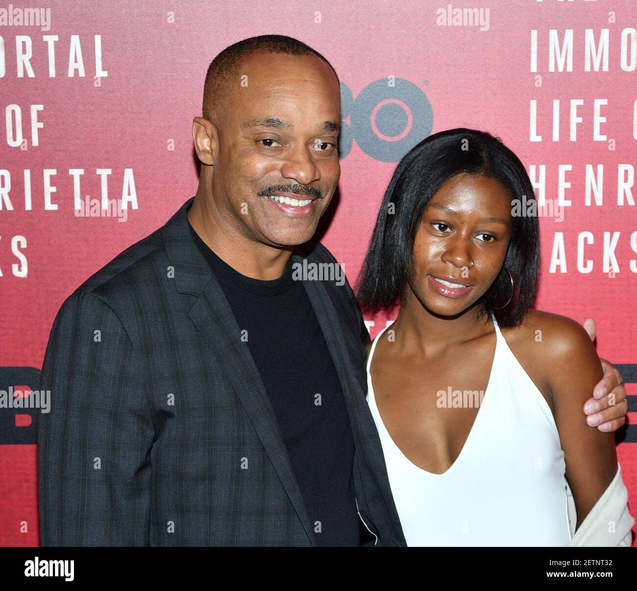 Actor Rocky Carroll and daughter Elissa attend the HBO Films ...