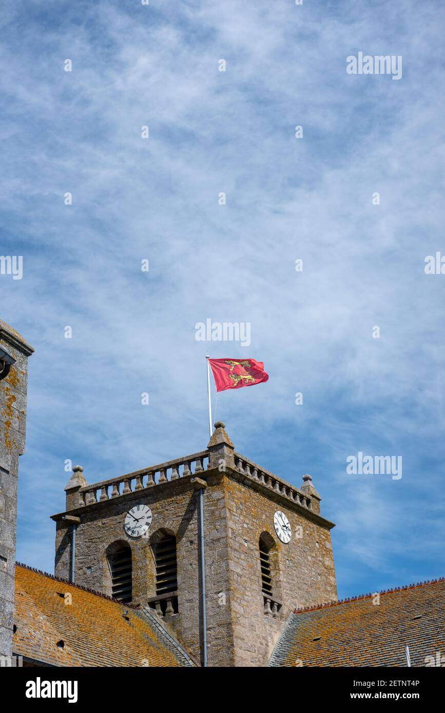 Norman flag hi-res stock photography and images - Alamy