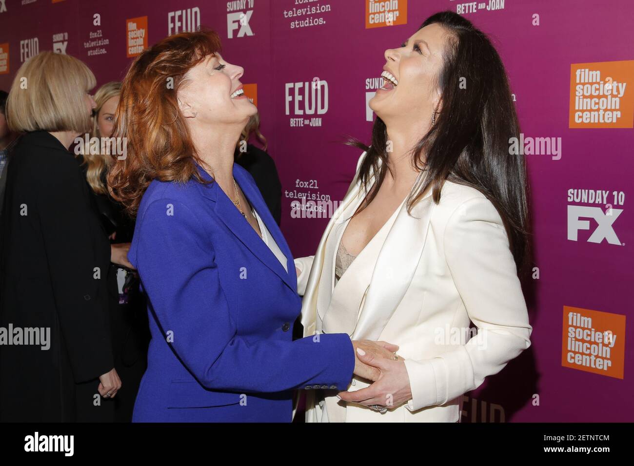 NEW YORK - APRIL 18: Cast members Susan Sarandon and Catherine Zeta ...