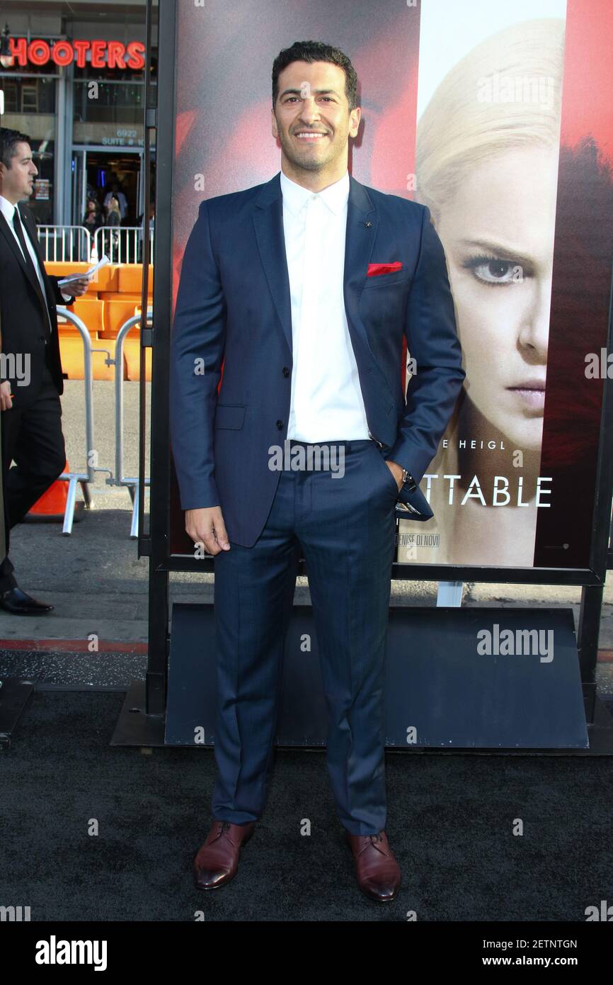 Actor Simon Kassianides at Los Angeles Premiere of Warner Bros ...