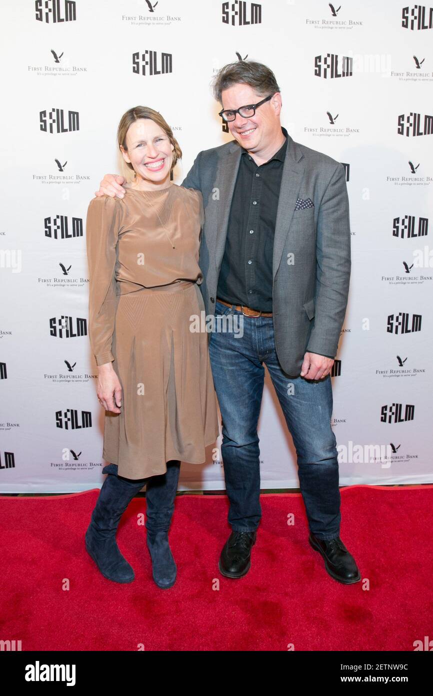 SAN FRANCISCO, CA - April 18 - Courtney Saunders and Andrew Smith ...