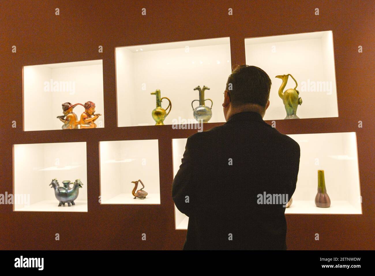 The opening of Zsolnay exhibition that features over 100 objects ...