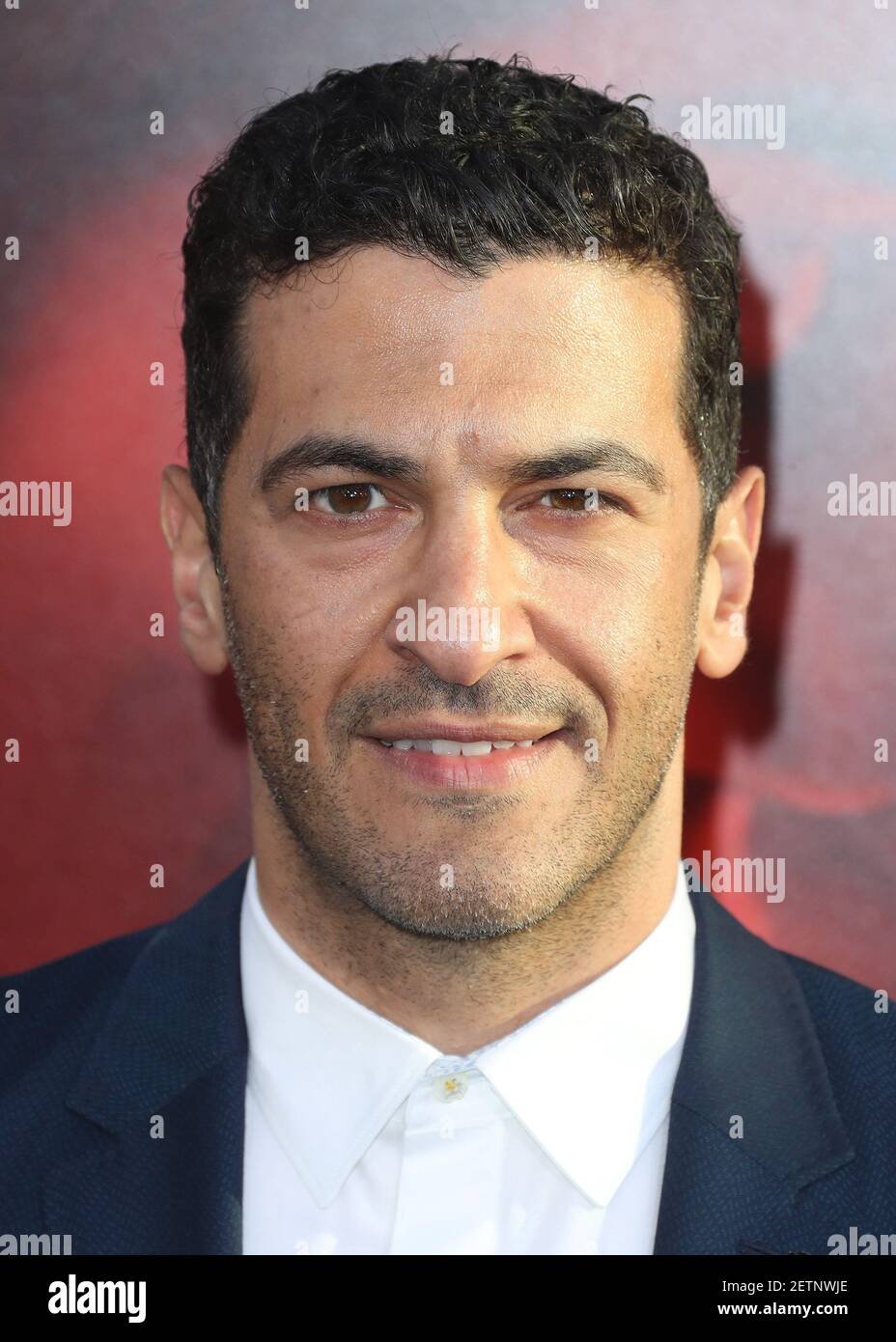 HOLLYWOOD, CA - APRIL 18: Simon Kassianides at the Los Angeles premiere ...