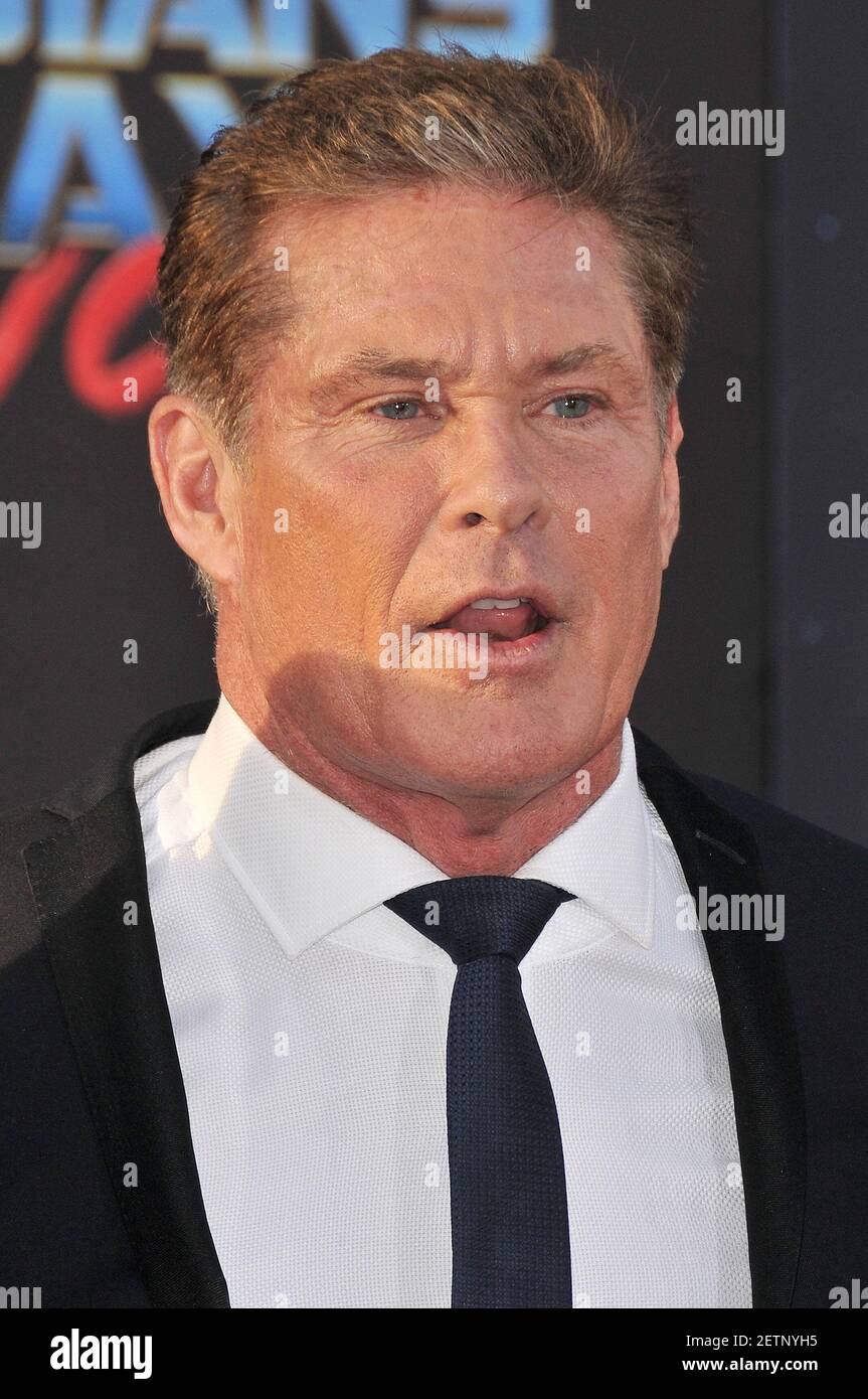 David Hasselhoff arrives at Marvel Studios' "Guardians Of The Galaxy ...