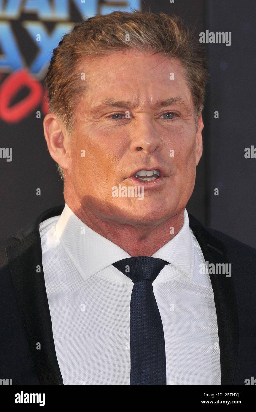 David Hasselhoff arrives at Marvel Studios' "Guardians Of The Galaxy ...