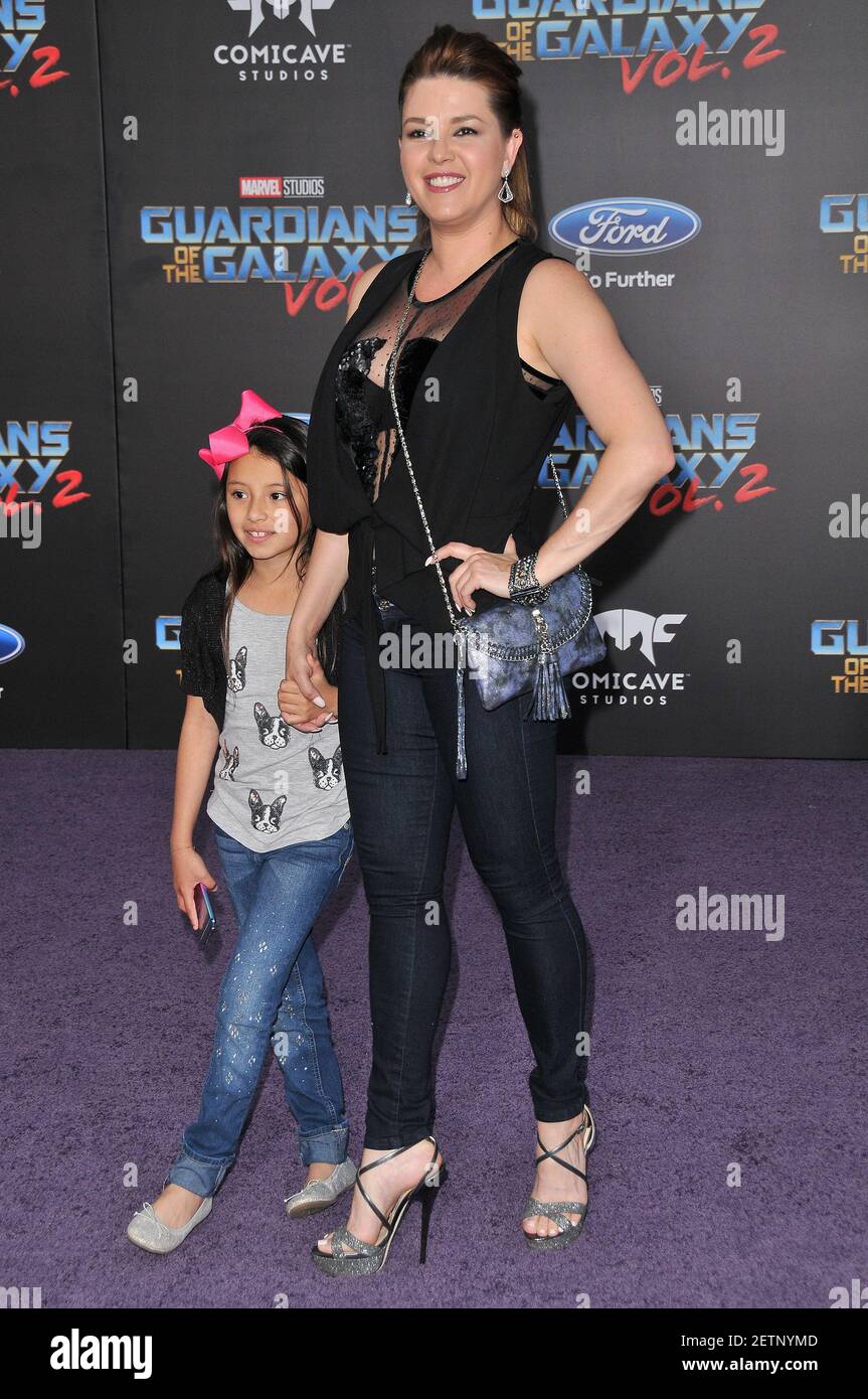 Alicia Machado and Daughter arrives at Marvel Studios' "Guardians Of ...