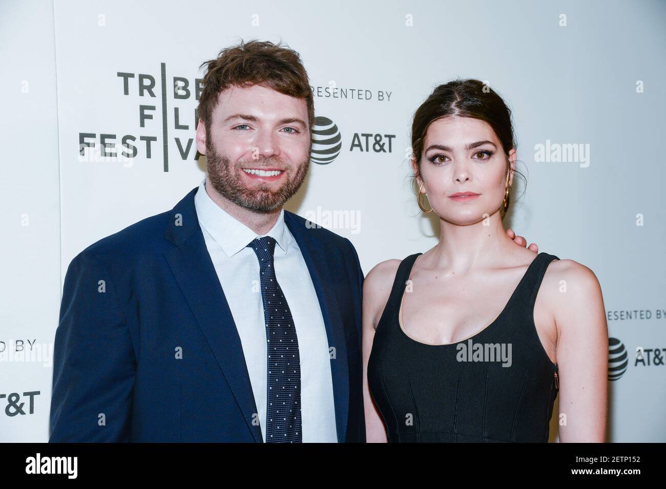 NEW YORK - APRIL 20: Seth Gabel and Samantha Colley attend a screening ...