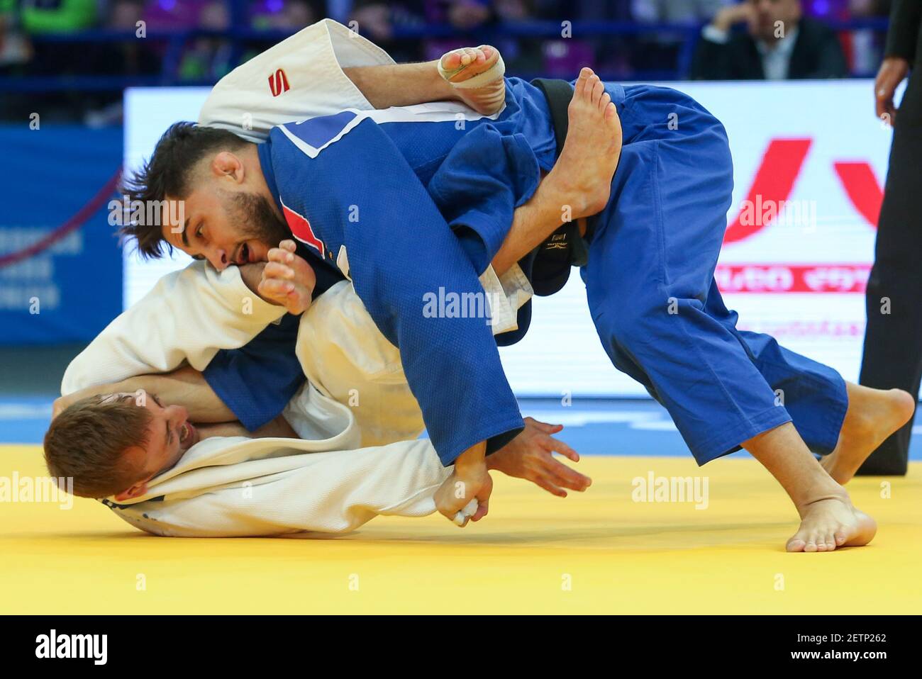 21.04.2017, Warszawa, judo, Mistrzostwa Europy, Cedric Bessi (MON ...