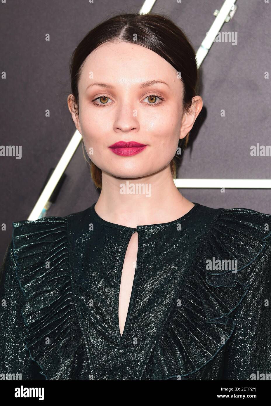 HOLLYWOOD, CA - APRIL 20: Emily Browning at the Los Angeles premiere of ...