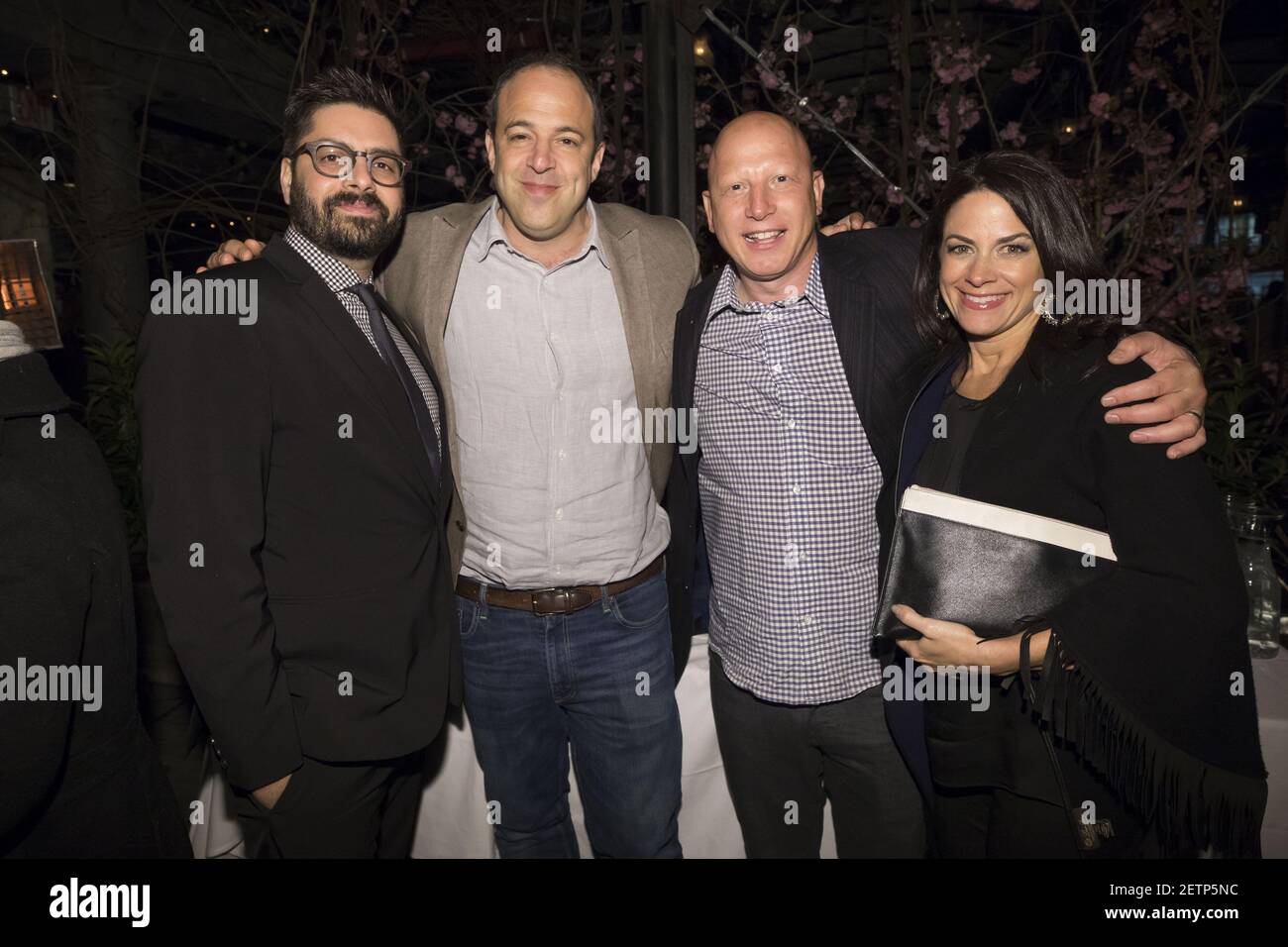 NEW YORK - APRIL 21: Tim Pastore, Simon Chinn, Jonathan Chinn and ...