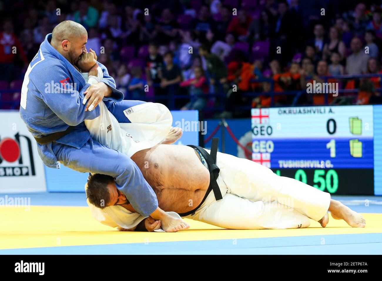 22.04.2017, Warszawa, judo, Mistrzostwa Europy, Adam Okruashvili (GEO ...
