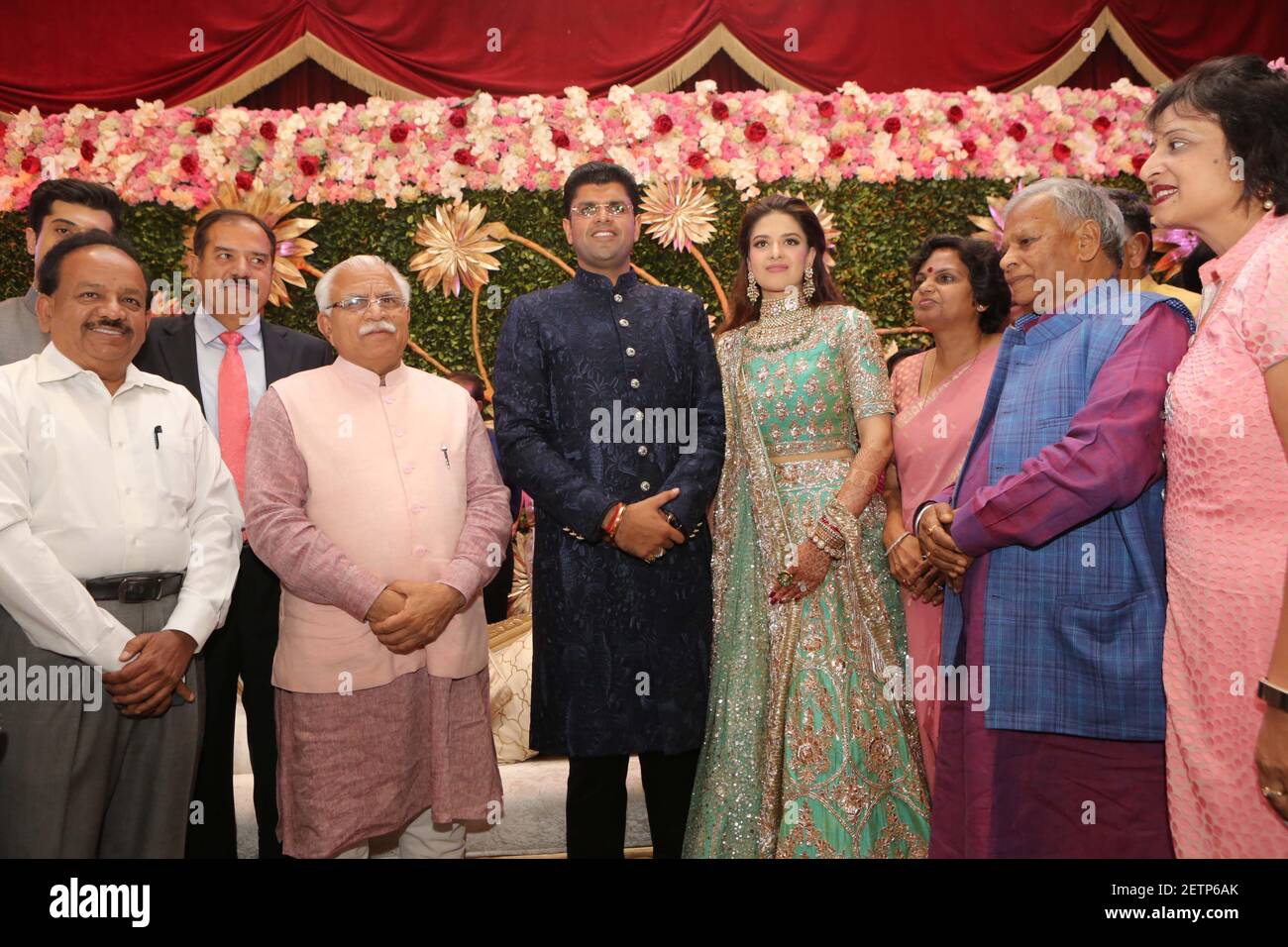 NEW DELHI, INDIA - APRIL 20: Haryana Chief Minister Manohar Lal Khattar ...