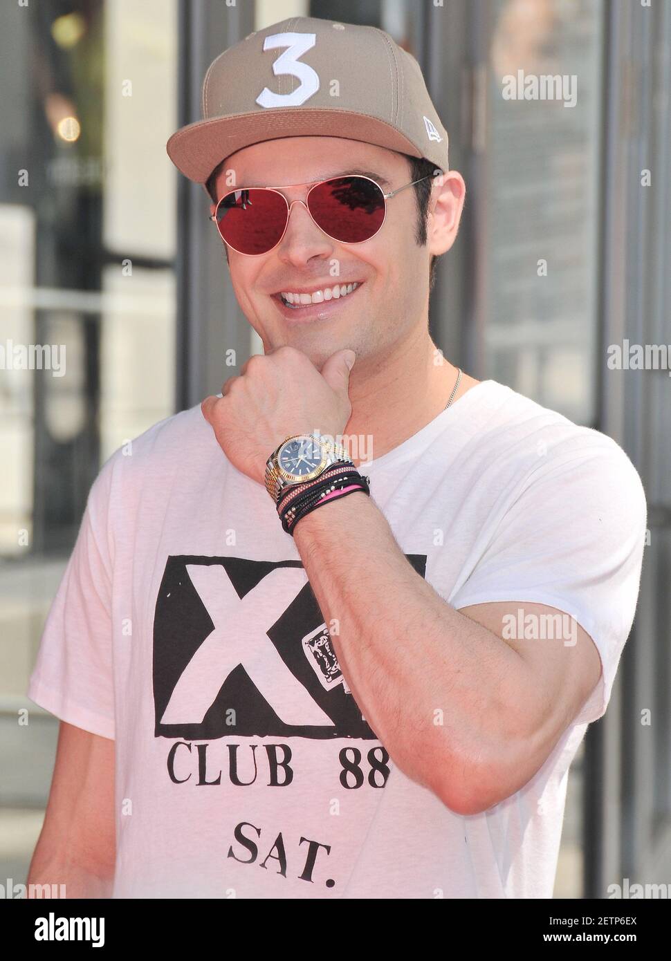 Zac Efron arrives at the "Baywatch" Slow Motion Marathon held at ...