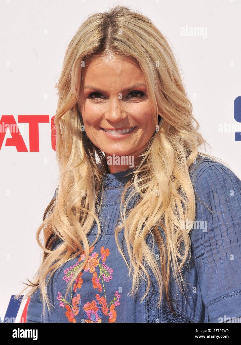 Kelly Packard arrives at the "Baywatch" Slow Motion Marathon held at ...