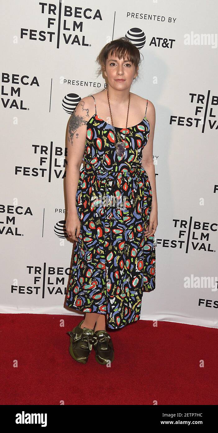 Lena Dunham attends the "My Art" screening at Tribeca Film Festival on ...