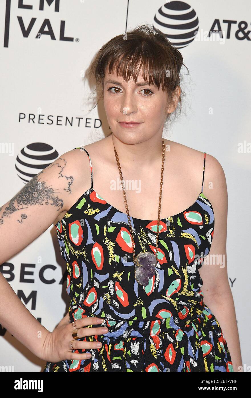 Lena Dunham attends the "My Art" screening at Tribeca Film Festival on ...