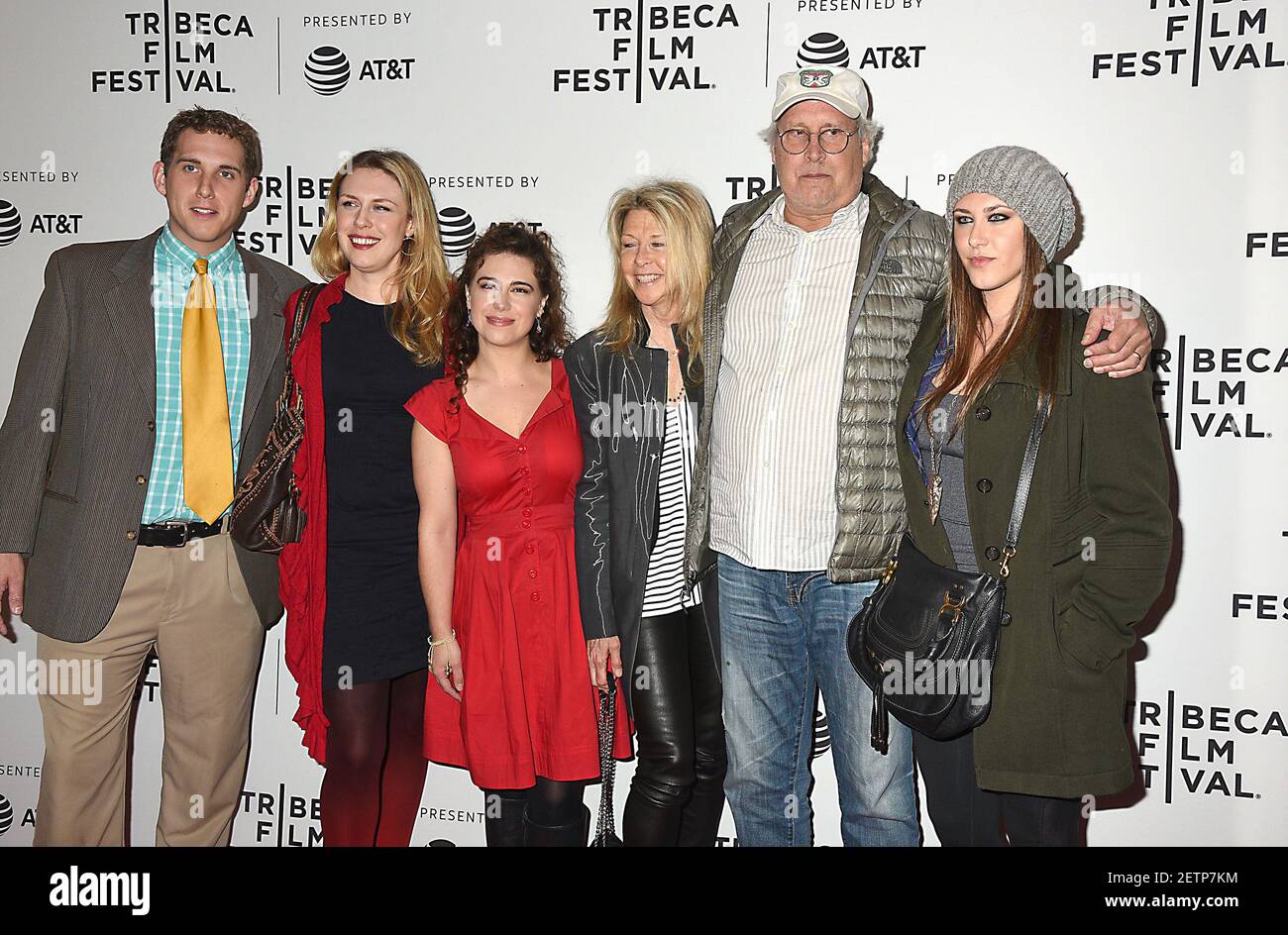 Chevy Chase and wife Jayni Chase and family attend the Dog Years ...