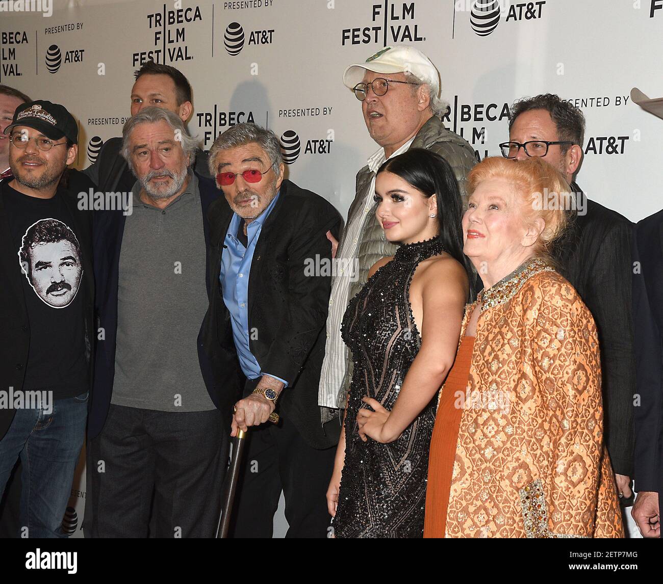 Robert De Niro, Burt Reynolds, Chevy Chase & cast attends the Dog Years ...