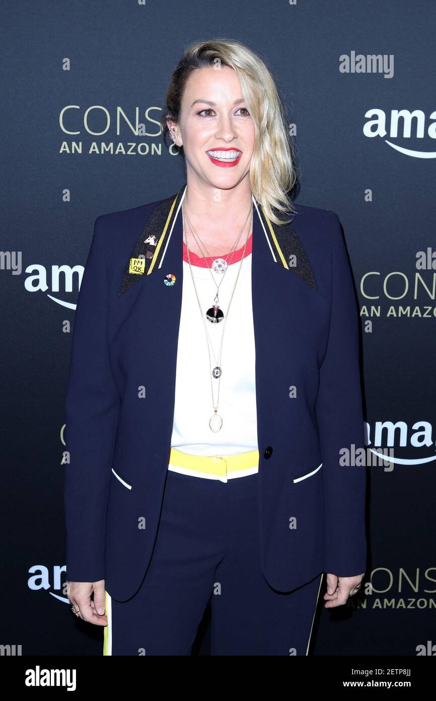Alanis Morissette at the Amazon's "Transparent" Special Screening Los ...