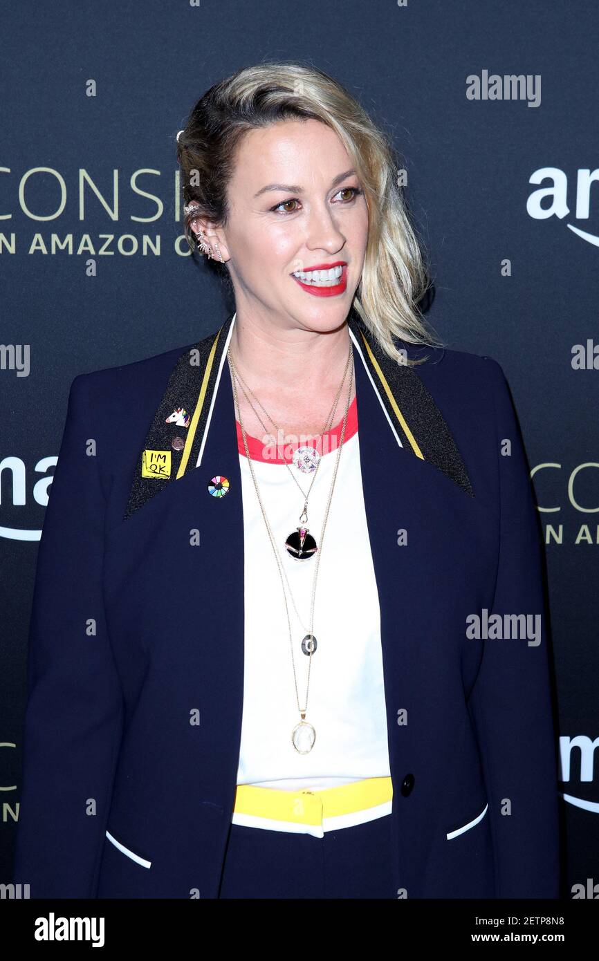 Alanis Morissette at the Amazon's "Transparent" Special Screening Los ...
