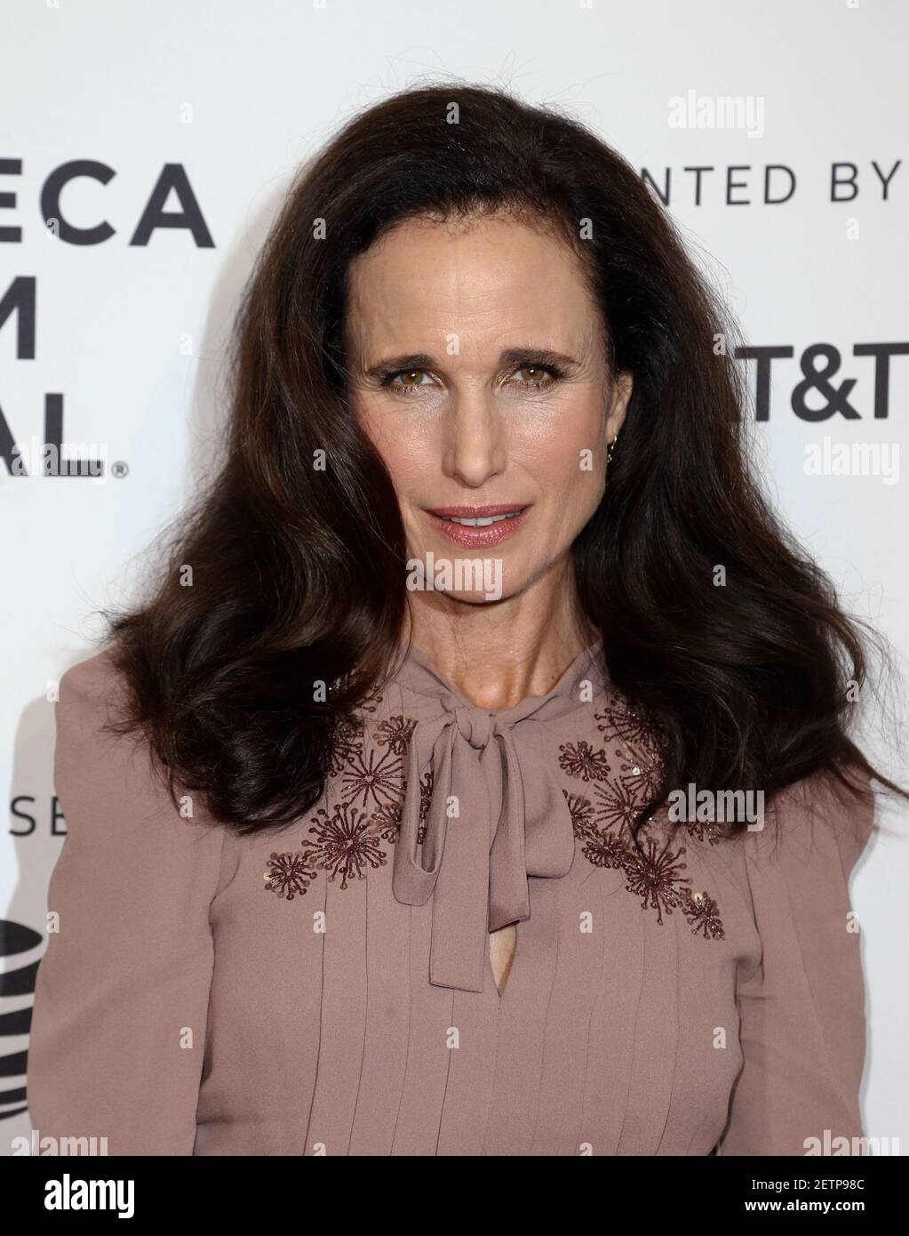 Actress Andie MacDowell attends the 2017 Tribeca Film Festival 'Love ...