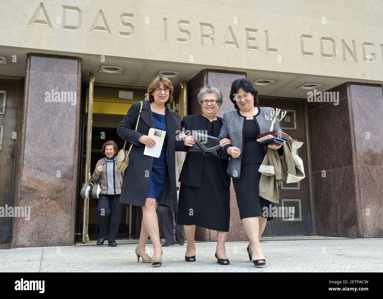 Several hundred people gather Sunday, April 23, 2017 at Washington, DC ...