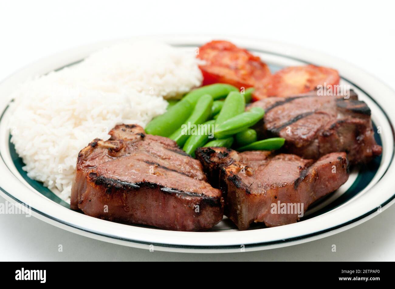 Australian lamb chops hi-res stock photography and images - Alamy