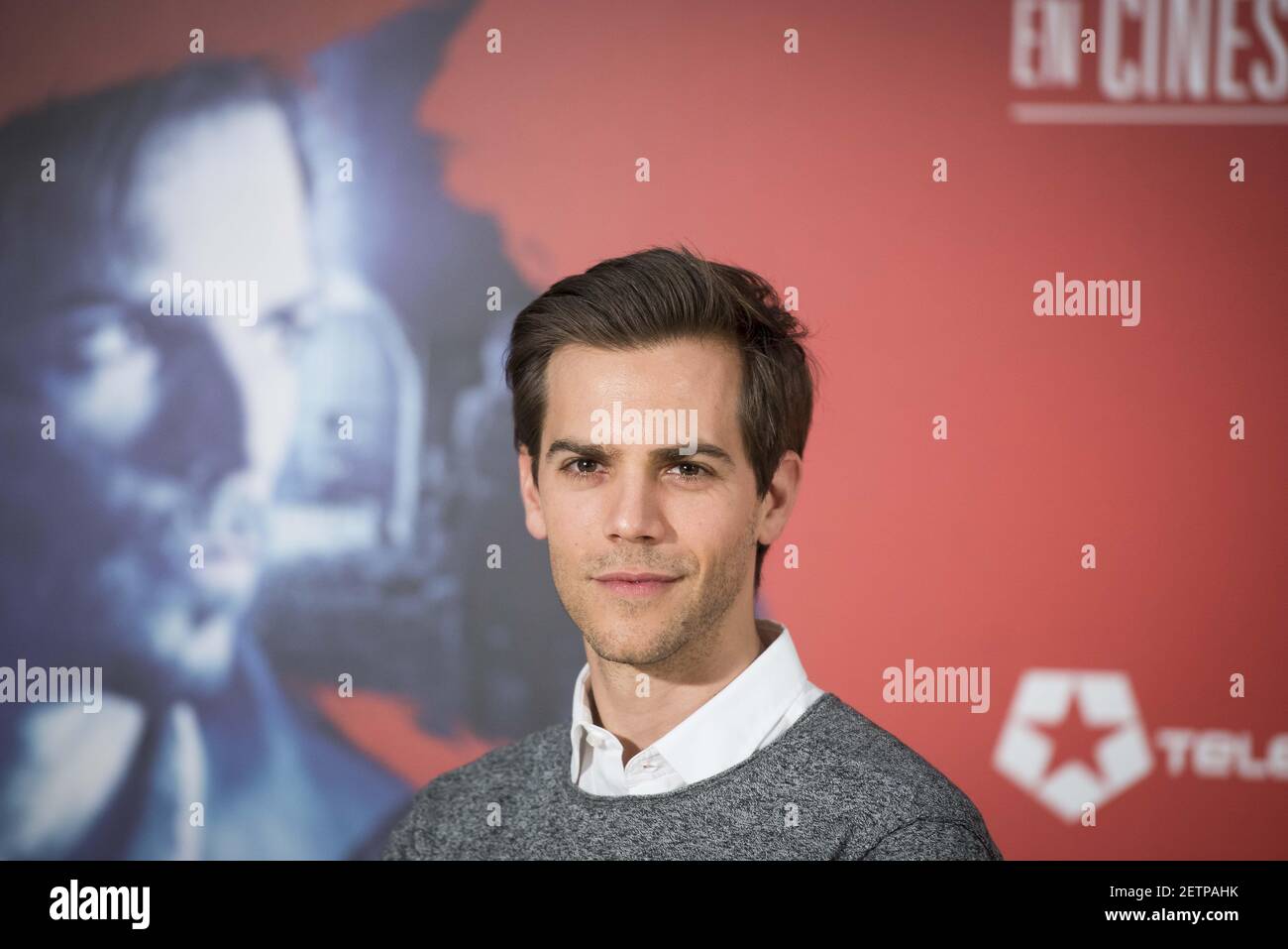 Marc Clotet attends to the presentation of the film "El jugador de ...