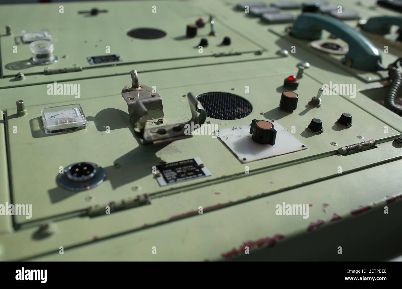 control room of container ship Stock Photo - Alamy