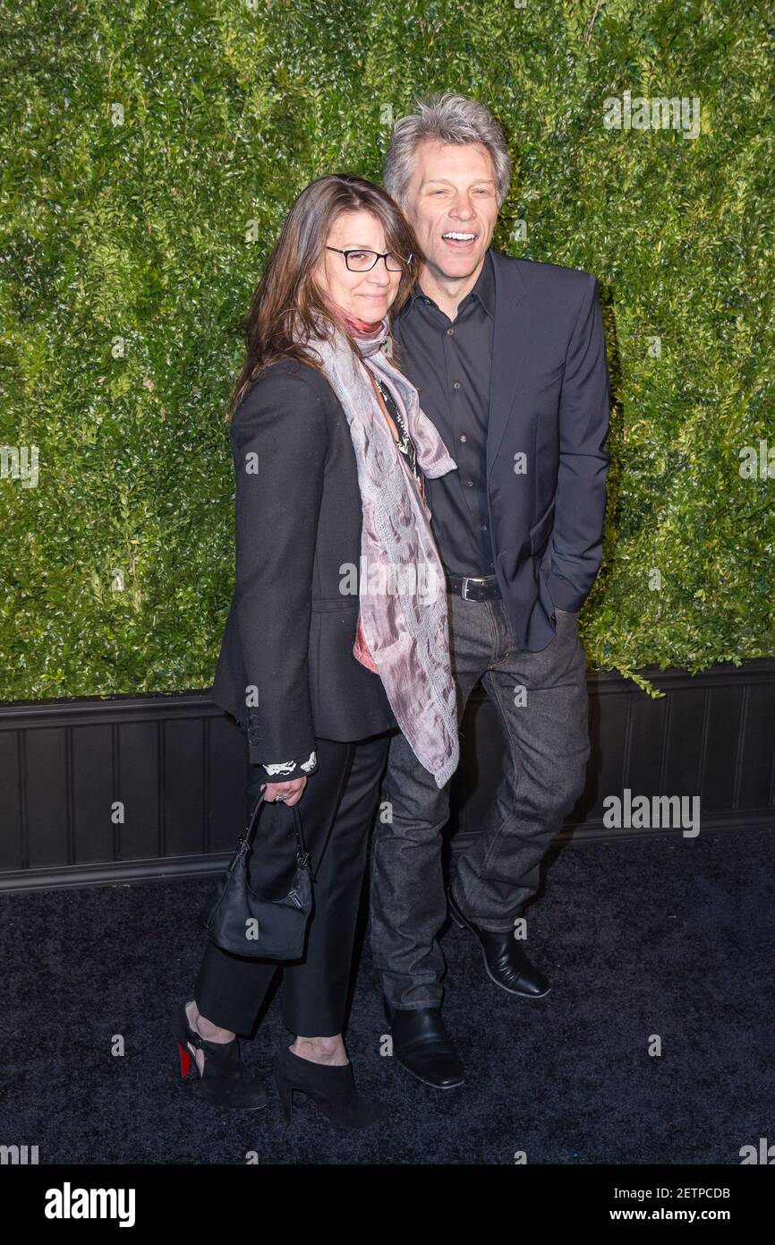 Dorothea Hurley and Jon Bon Jovi attend the 2017 Tribeca Film Festival ...