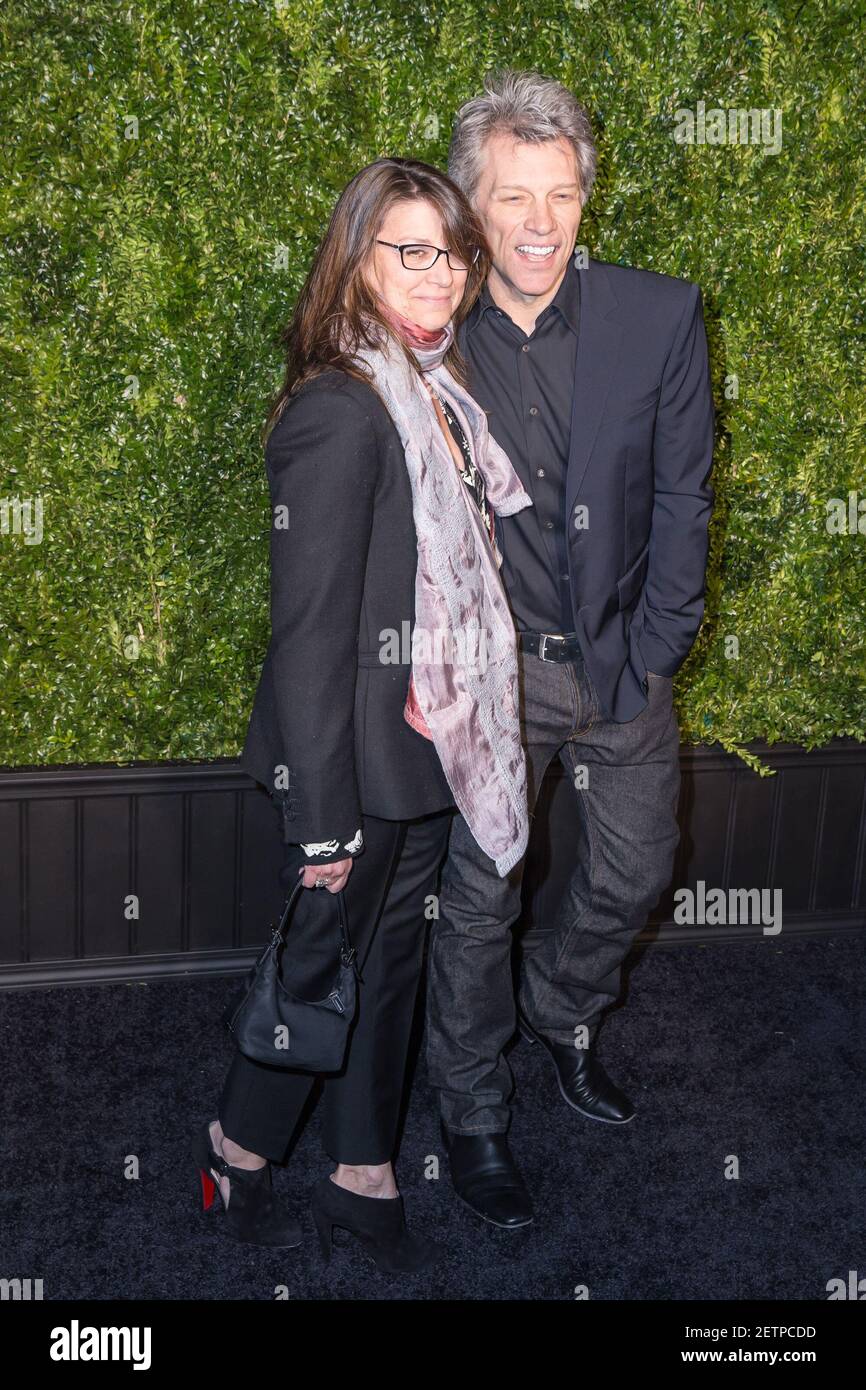 Dorothea Hurley and Jon Bon Jovi attend the 2017 Tribeca Film Festival ...