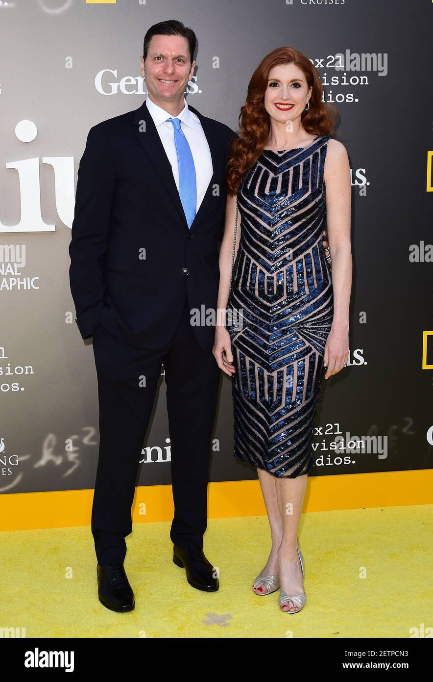LOS ANGELES - APRIL 24: Executive Producer Sam Sokolow (L) and Julie ...