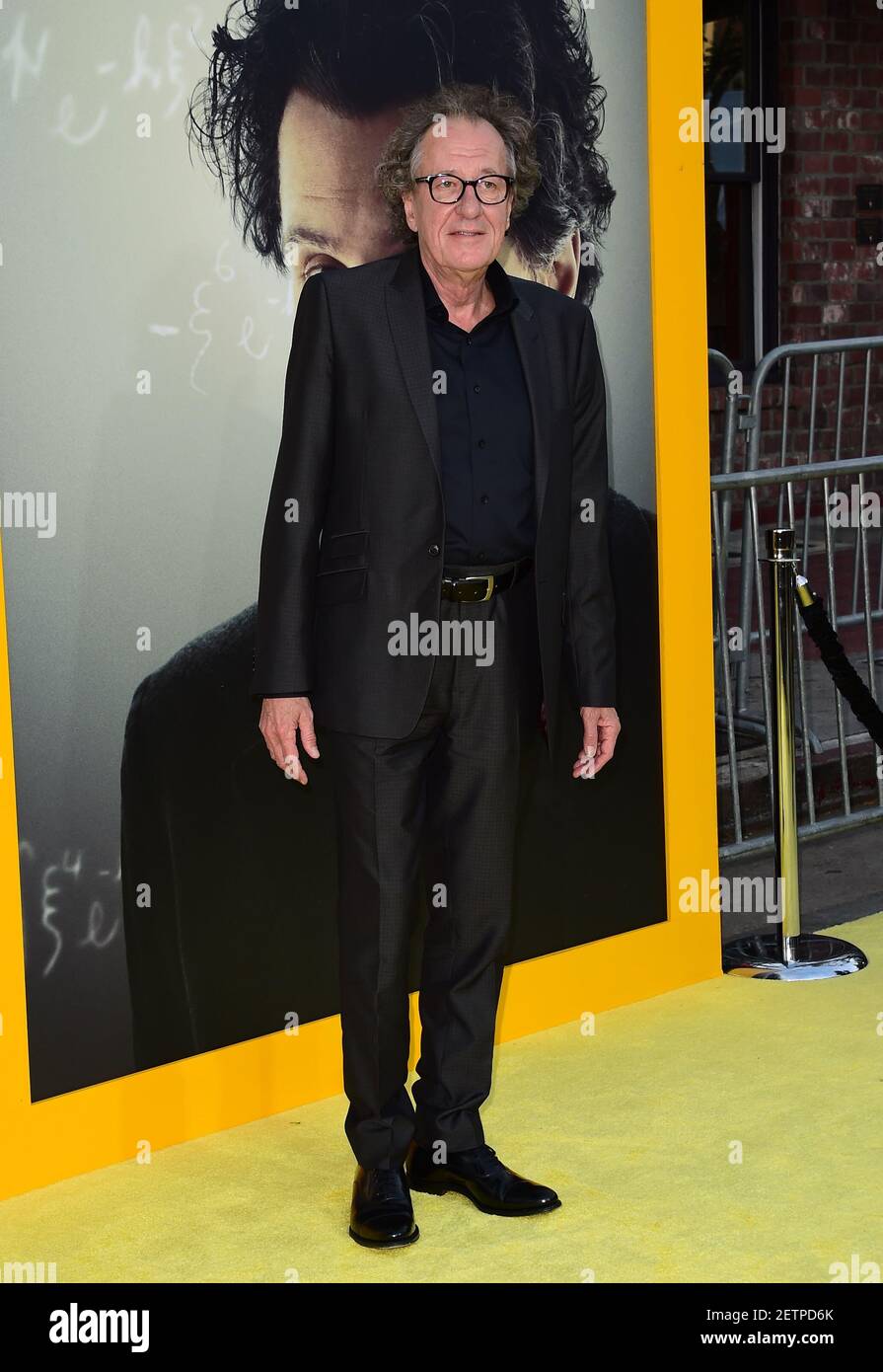 LOS ANGELES - APRIL 24: Geoffrey Rush attends the LA Premiere of ...