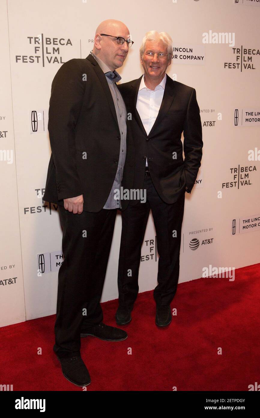 Director Oren Moverman (L) and Richard Gere attend 'The Dinner ...
