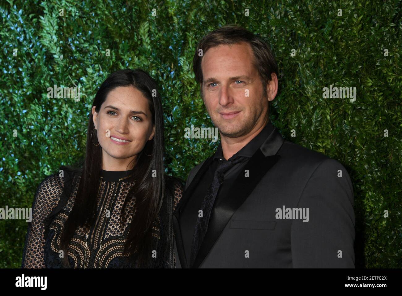 Jessica Ciencin Henriquez, Josh Lucas wearing Chanel arrives to the ...