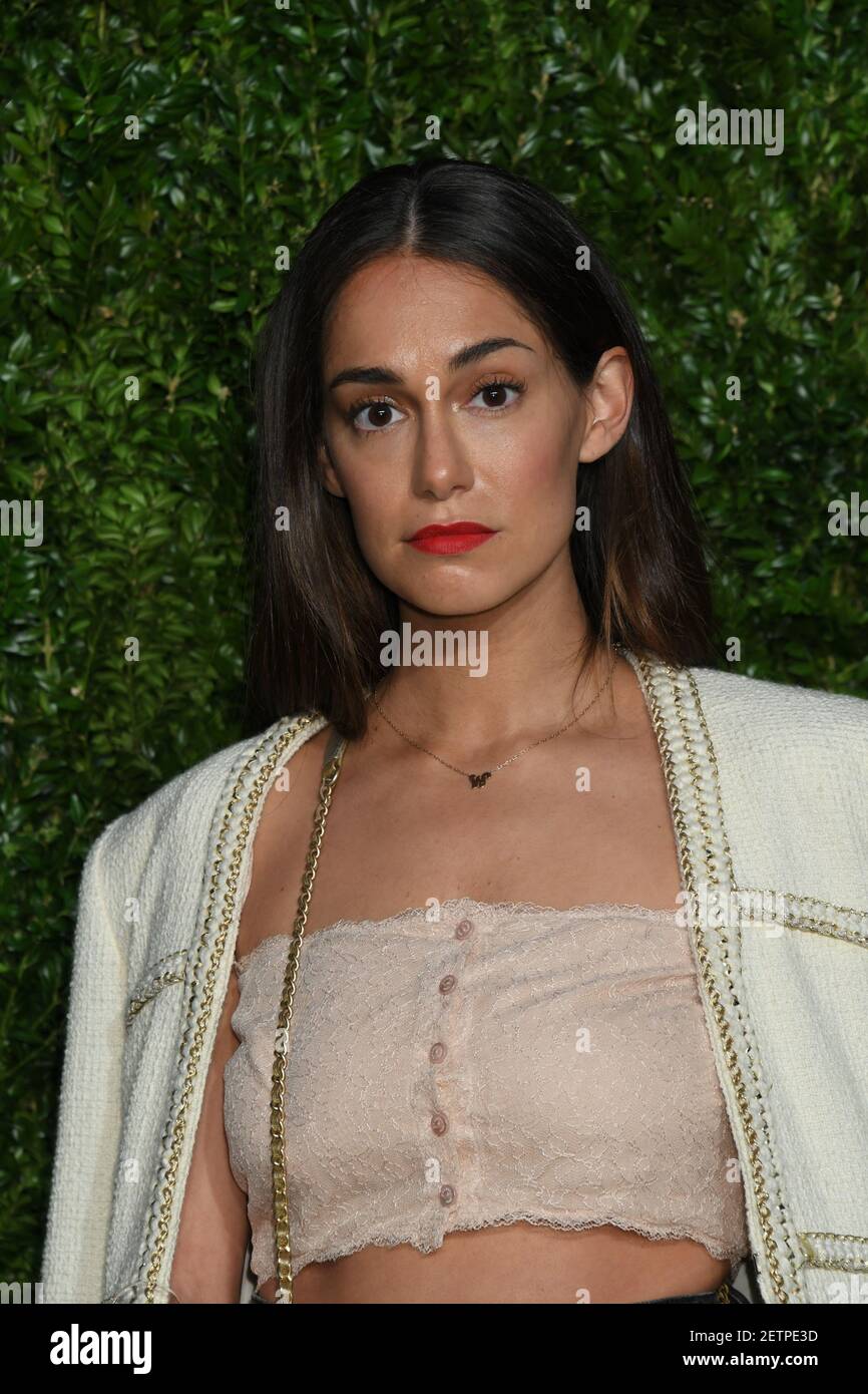 Audrey Gelman wearing Chanel arrives to the CHANEL 12th Annual Tribeca ...
