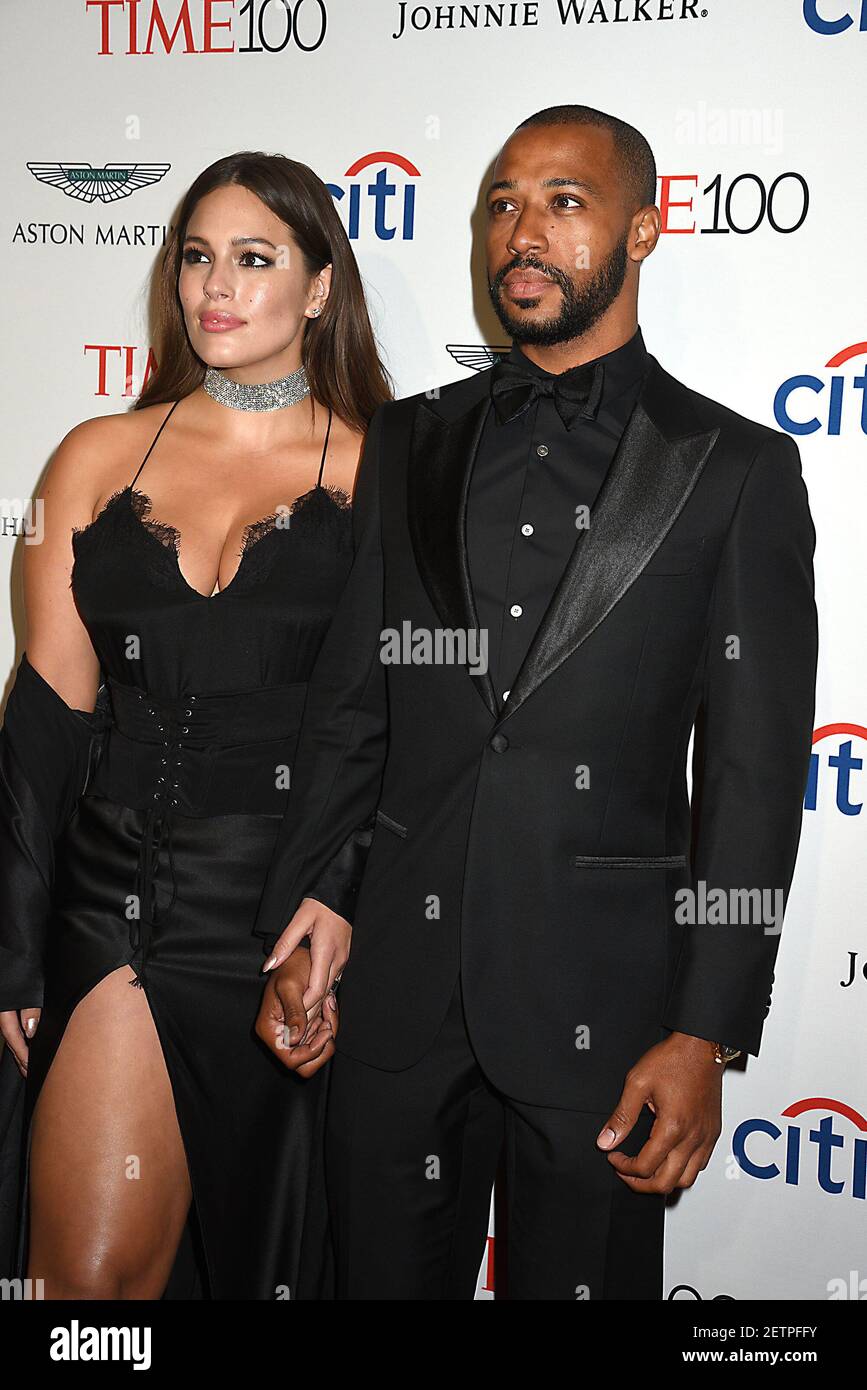 Ashley Graham and husband Justin Irvin attends the TIME 100 Gala on ...