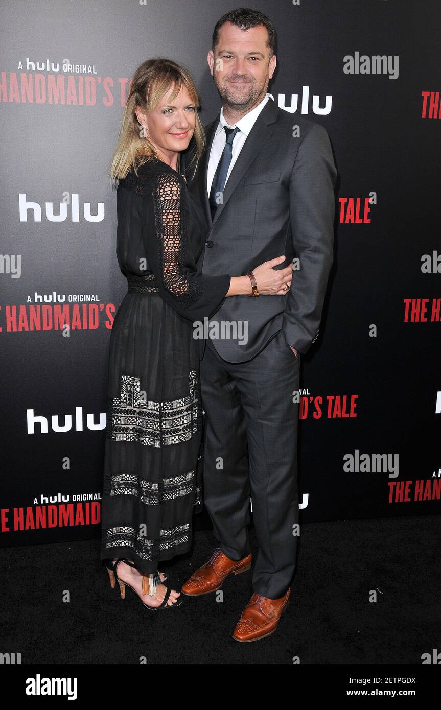 (R-L) Colin Watkinson and Wife arrives at Hulu's "The Handmaid's Tale ...