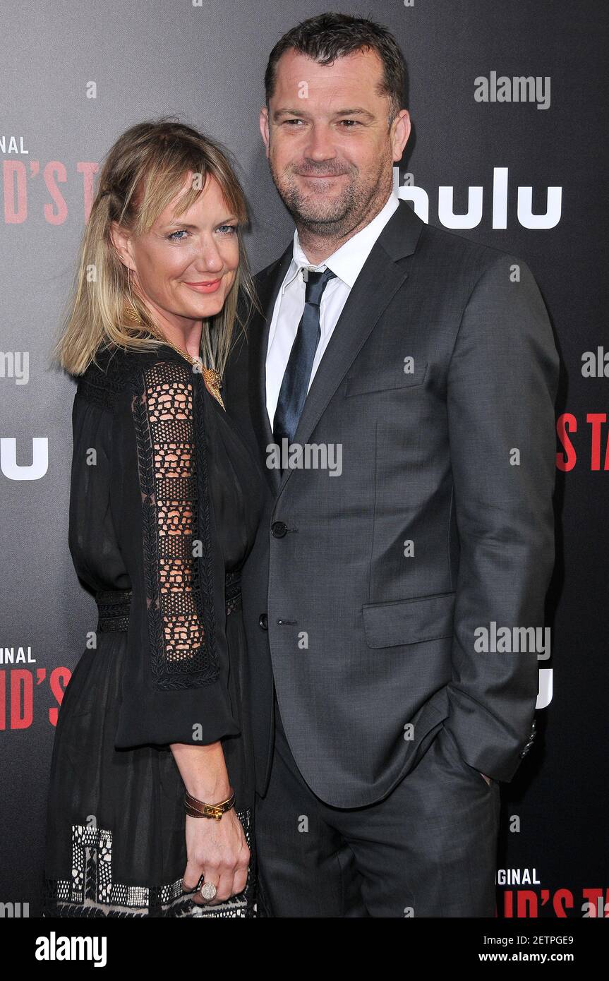 (R-L) Colin Watkinson and Wife arrives at Hulu's "The Handmaid's Tale ...