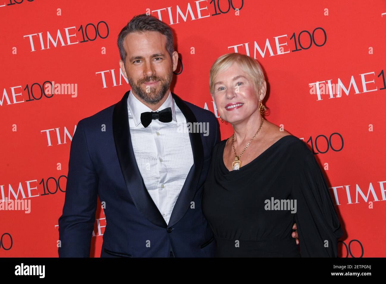 Ryan Reynolds, mother Tammy Reynolds arrives to the Time 100 Gala ...