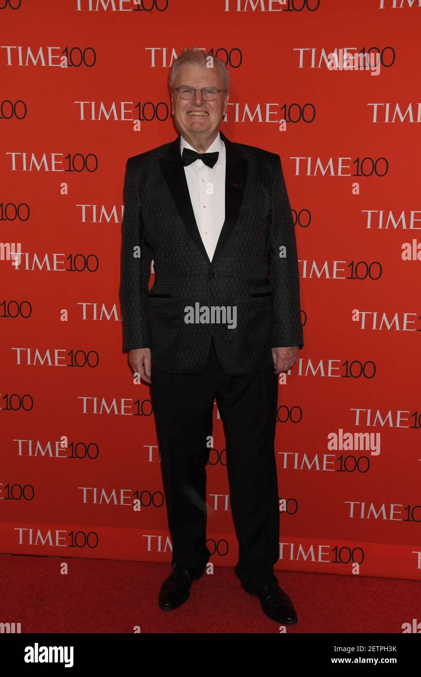 Sir Howard Stringer arrives to the Time 100 Gala, celebrating the ...